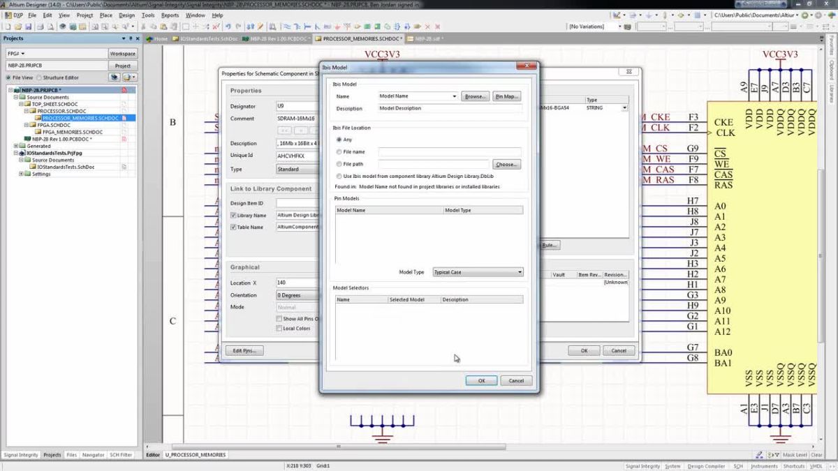 Ibis Model Implementation Editor - Features | Altium